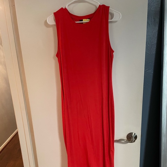 Apt. 9 | Dresses | Orange Fitted Dress | Poshmark